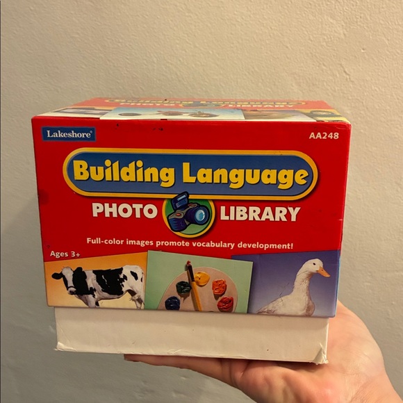 Lakeshore | Toys | Vintage Lakeshore Building Language Photo Library ...